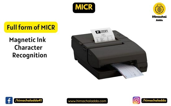 Input Devices of Computer with Examples | Himachal Adda