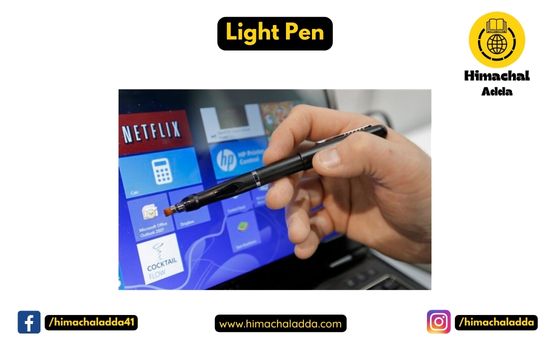 Input Devices of Computer with Examples | Himachal Adda