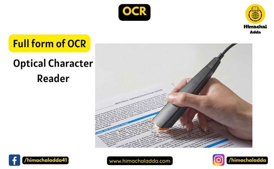 Input Devices of Computer with Examples | Himachal Adda